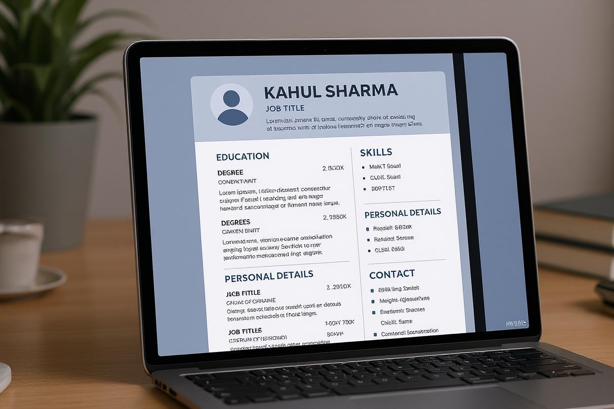 Free Bio Data Maker for Job Seekers – Professional Resume Format ...